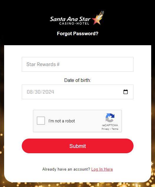 Santa Ana Star Casino Hotel | Online Account Assistance